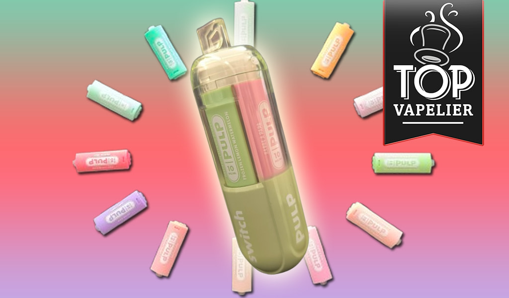 Tests et revue: Le Pod Switch par Pulp ~ Le Vapelier